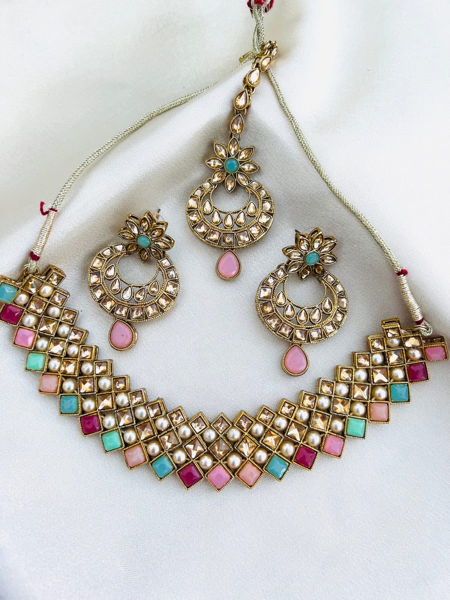 Maya Necklace Set – Shingaar Jewellery